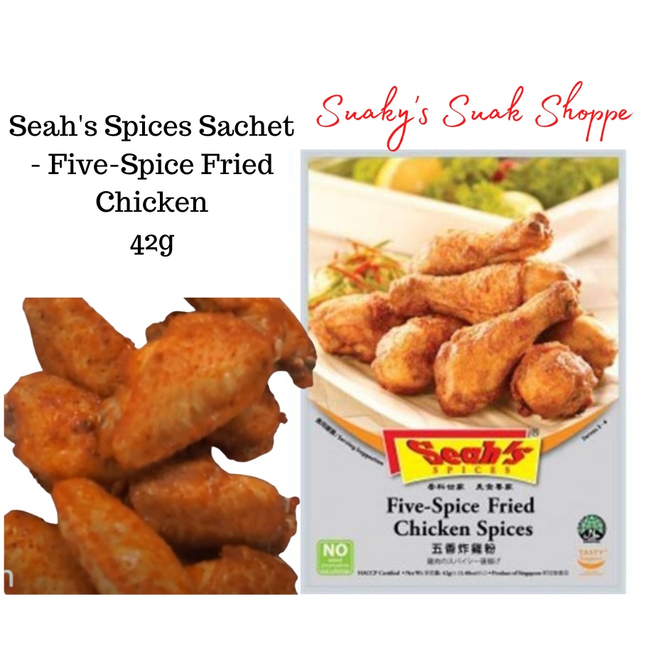 Seah's Five-Spice Fried Chicken Spices Sachet 42g | Shopee Philippines