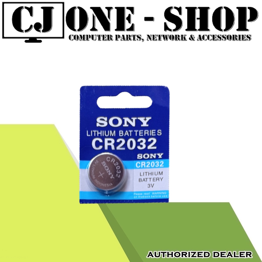 SONY CMOS BATTERY, LITHIUM BATTERY 3V CR2032 | Shopee Philippines