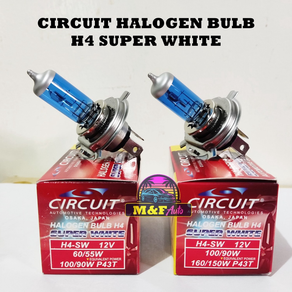 Circuit H4 12V / 24v Super White - Halogen Bulb | Shopee Philippines