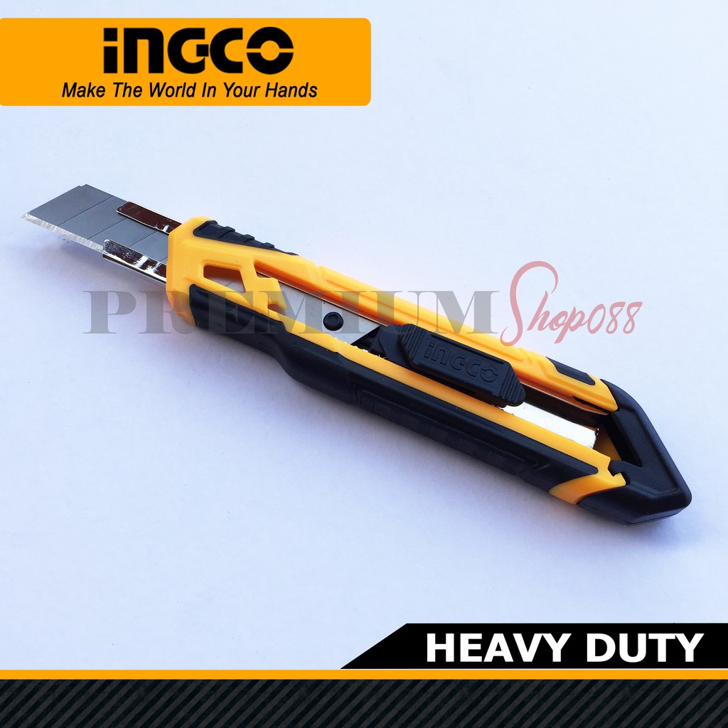 INGCO Utility Knife Cutter HKNS16518 | Shopee Philippines