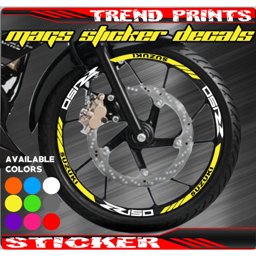 SUZUKI R150 MAG STICKER DECALS | Shopee Philippines