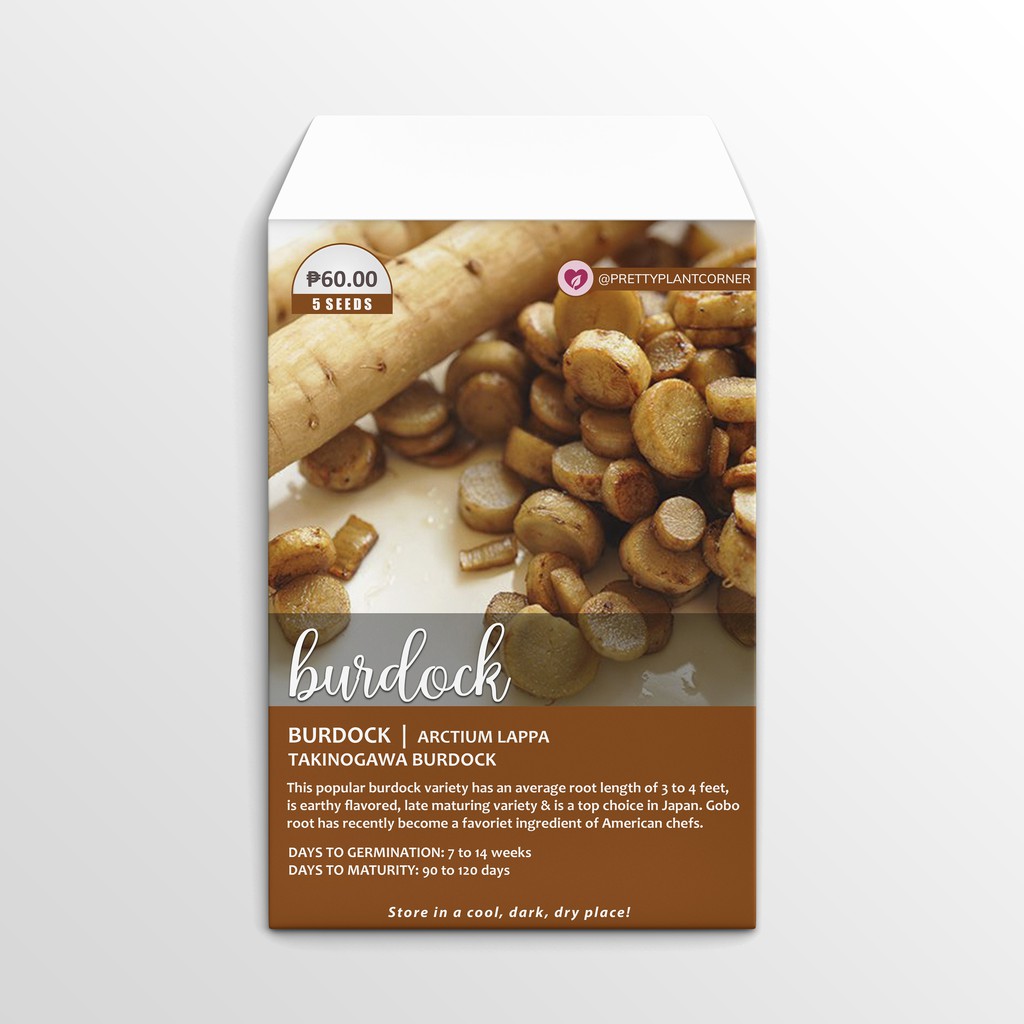 Takinogawa Burdock Seeds | Shopee Philippines