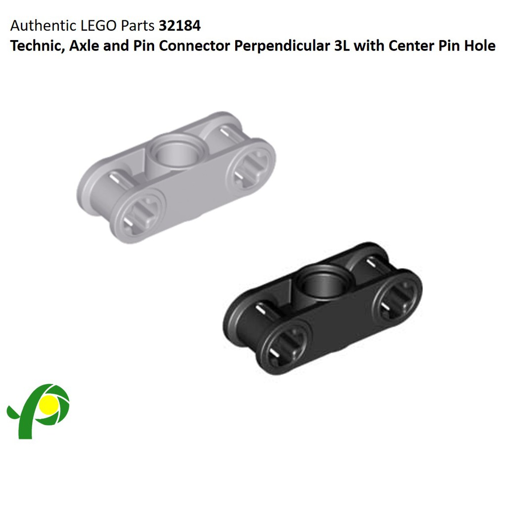 LEGO Parts 32184 Technic Axle Pin Connector Perpendicular 3L Center Pin ...