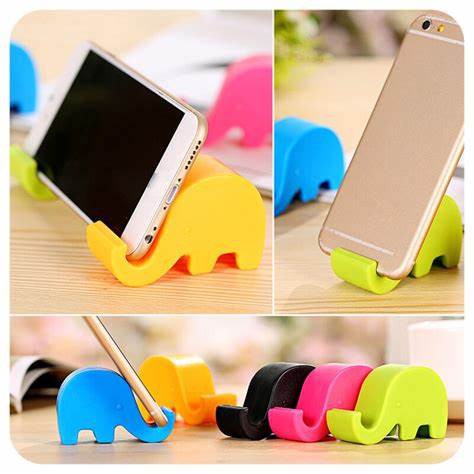 Mini Elephant Holder Cute Elephant Phone Stand Portable Tablet/Mobile ...