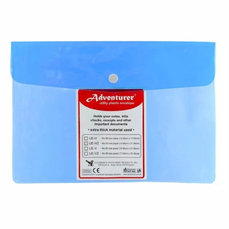 Adventurer Heavy Duty Utility Envelope Fits A5 | Shopee Philippines
