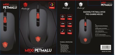 Petmalu Badwolf Gaming Mouse (20 million clicks) | Shopee Philippines