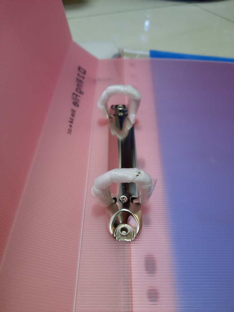 SAKURA Translucent/Transparent 2-Ring Presentation Binders File Folder ...