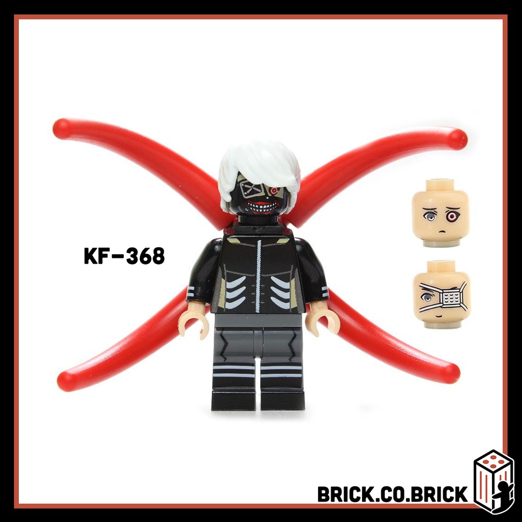 Kopf 368 - minifigures And Young lego Character Kaneki Ken Character In ...