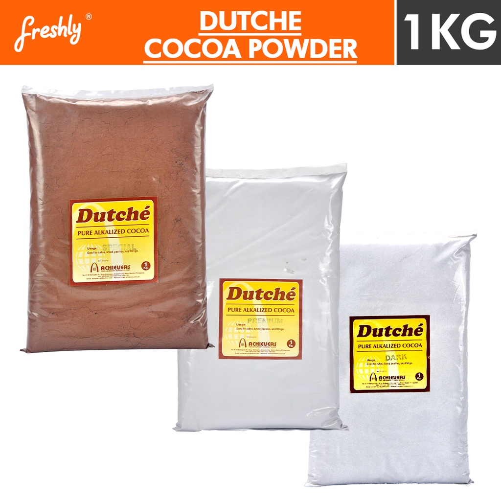Dutche Pure Alkalized Cocoa Powder 1KG | Shopee Philippines