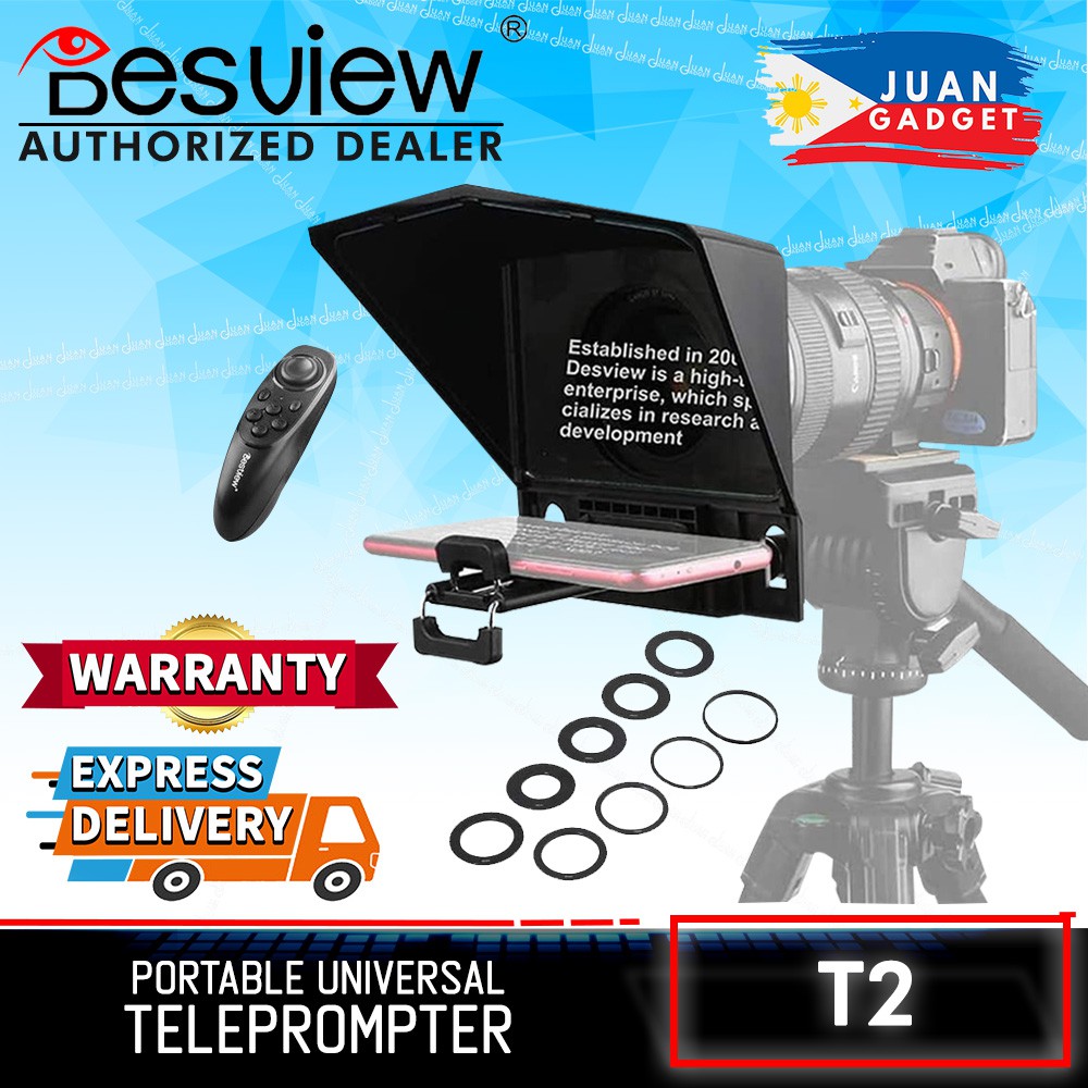 Desview / Bestview T2 Teleprompter For Smartphone/Tablet/DSLR Camera ...