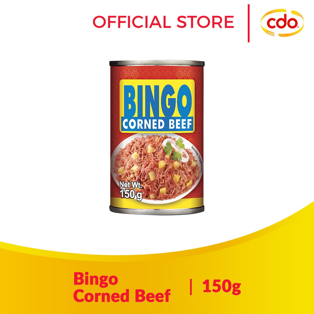 BINGO Corned Beef 150g | Shopee Philippines