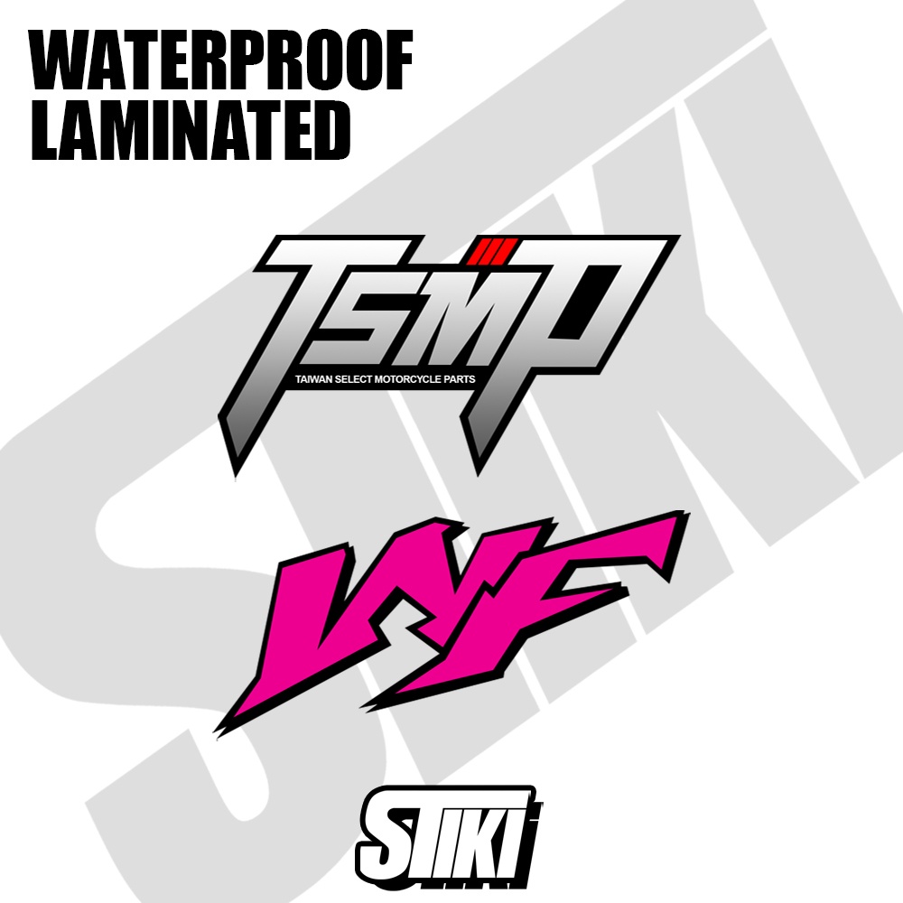 TSMP X WF Sticker Vinyl WATERPROOF | Shopee Philippines