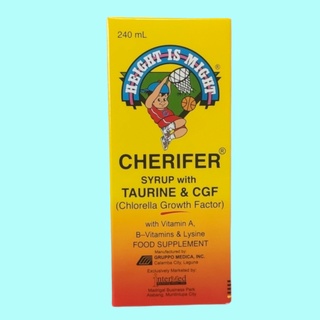 Cherifer Syrup with Taurine and CGF 240 mL | Shopee Philippines