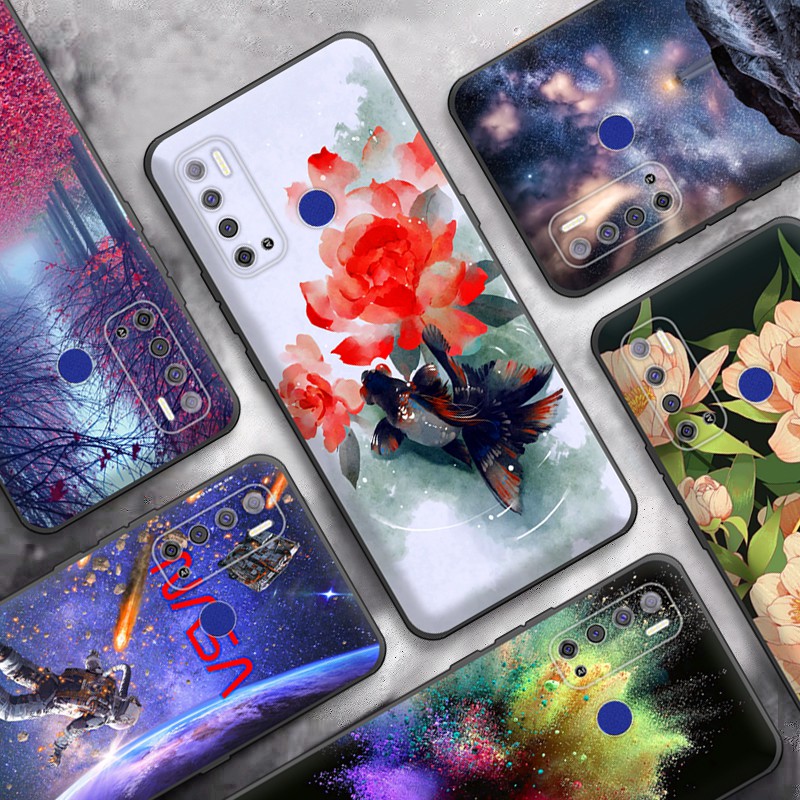 Phone Case Tecno Pouvoir 4 4 Pro LC7 Soft TPU Case Cover Casing ...