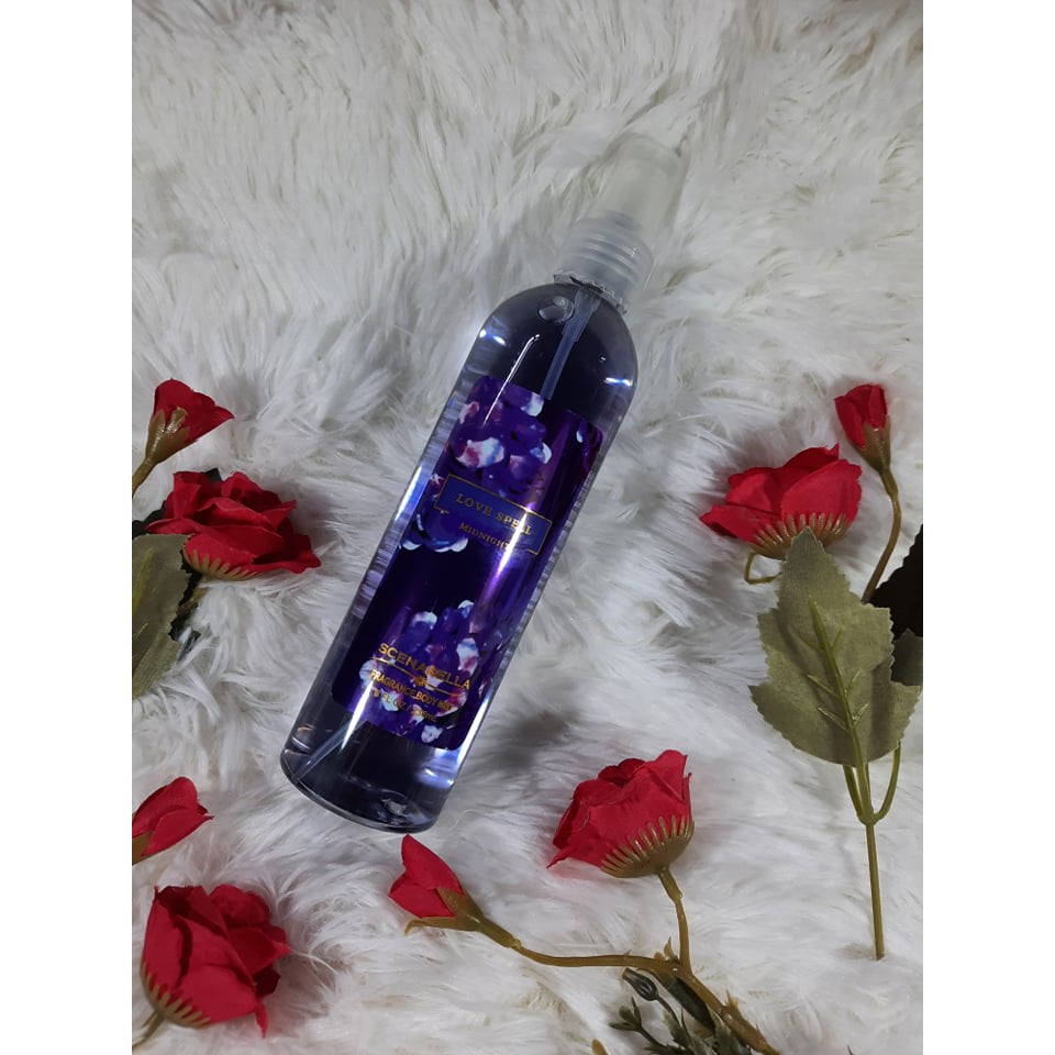 LOVE SPELL BODY SPLASH /FRAGRANCE BODY MIST SPRAY 236ML (BUY 6 GET 2 ...