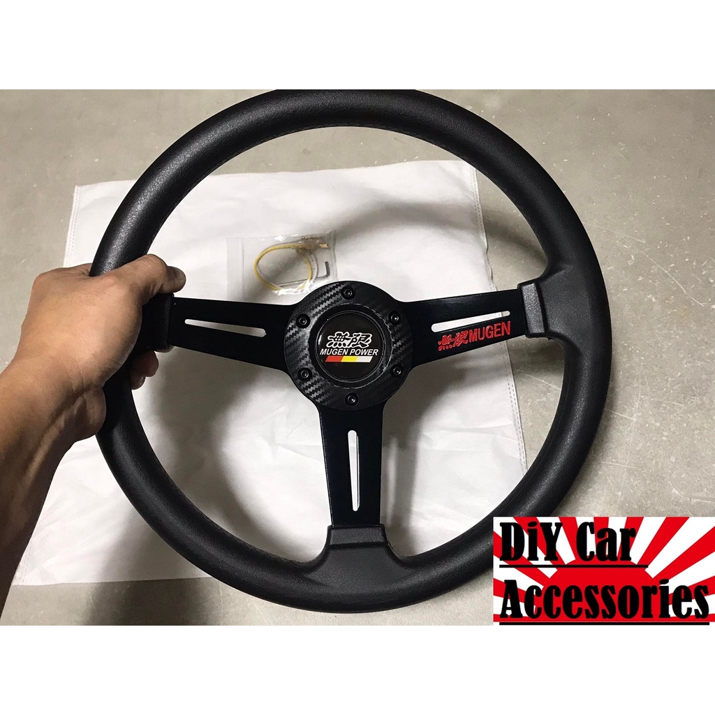 Mugen Steering Wheel (13.25 inches diameter) | Shopee Philippines