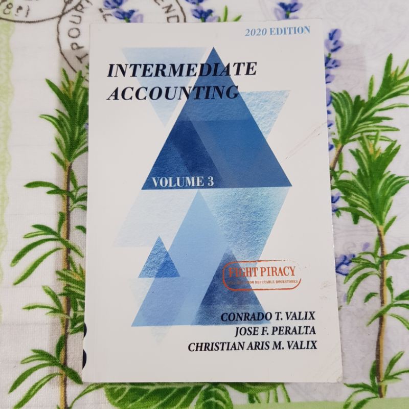 Intermediate Accounting volume 3 2020 edition By Valix | Shopee Philippines Intermediate Accounting volume 3 2020 edition By Valix | Shopee Philippines