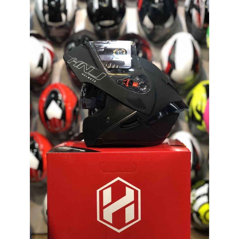 HNJ 852 MODULAR DUAL VISOR HELMET BUDGET MEAL | Shopee Philippines