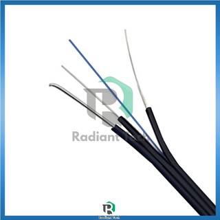 1000m Fiber Optic Cable Single Core 3 Steel Wire LSZH Outdoor FOC FTTH ...