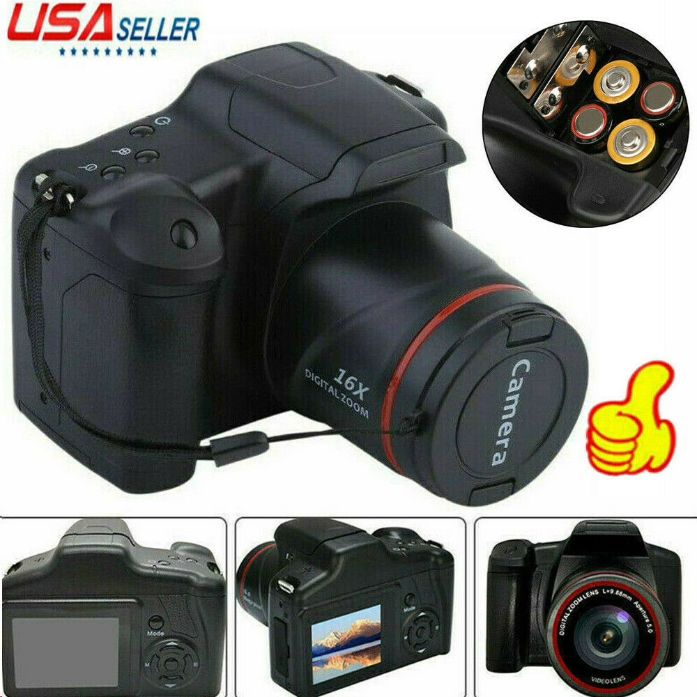 Digital Camera 3 Inch TFT LCD Screen HD 16MP 1080P 16X Zoom Anti-shake ...