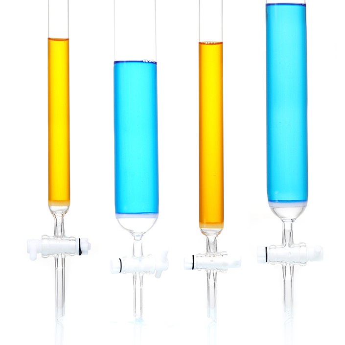 Glass Chromatography Column with Sintered Disc 200/300mm Ion Exchange ...