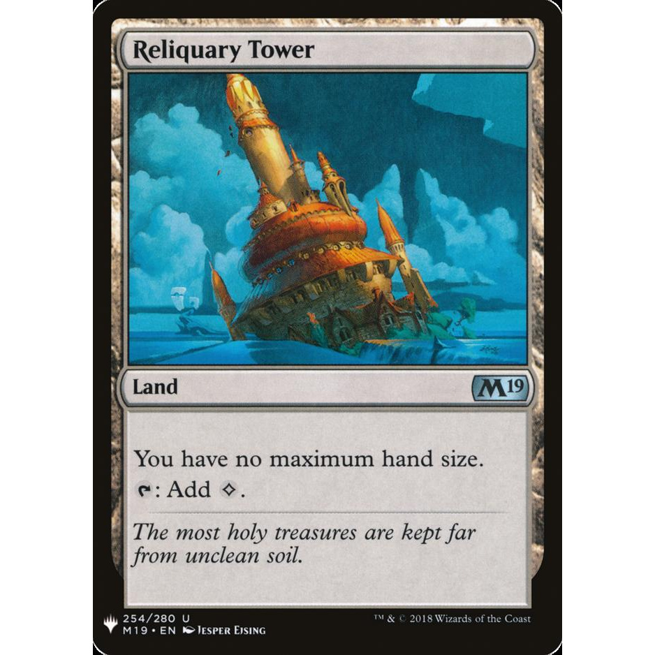 Magic the Gathering - Reliquary Tower - MTG Lands - MB1 - NM | Shopee ...