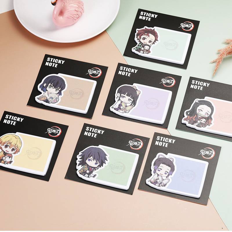 Demon Slayer Kimetsu No Yaiba Sticky Notes Cute Anime adhesive Post ...