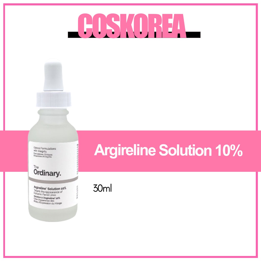 The Ordinary / Argireline Solution 10% / 30ml | Shopee Philippines
