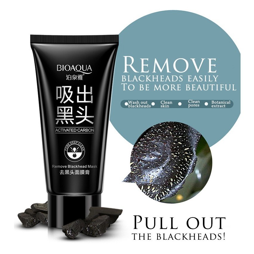 BIOAQUA Black Mask Deep Cleansing Nose Blackhead Remover - Manila ...