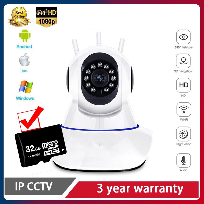 Outdoor cctv cctv ip camera wifi camera WiFi CCTV Camera HD 1080P ...