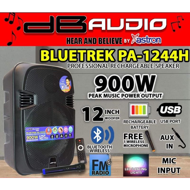 Db Audio Bluetrek PA-1244H Speaker | Shopee Philippines