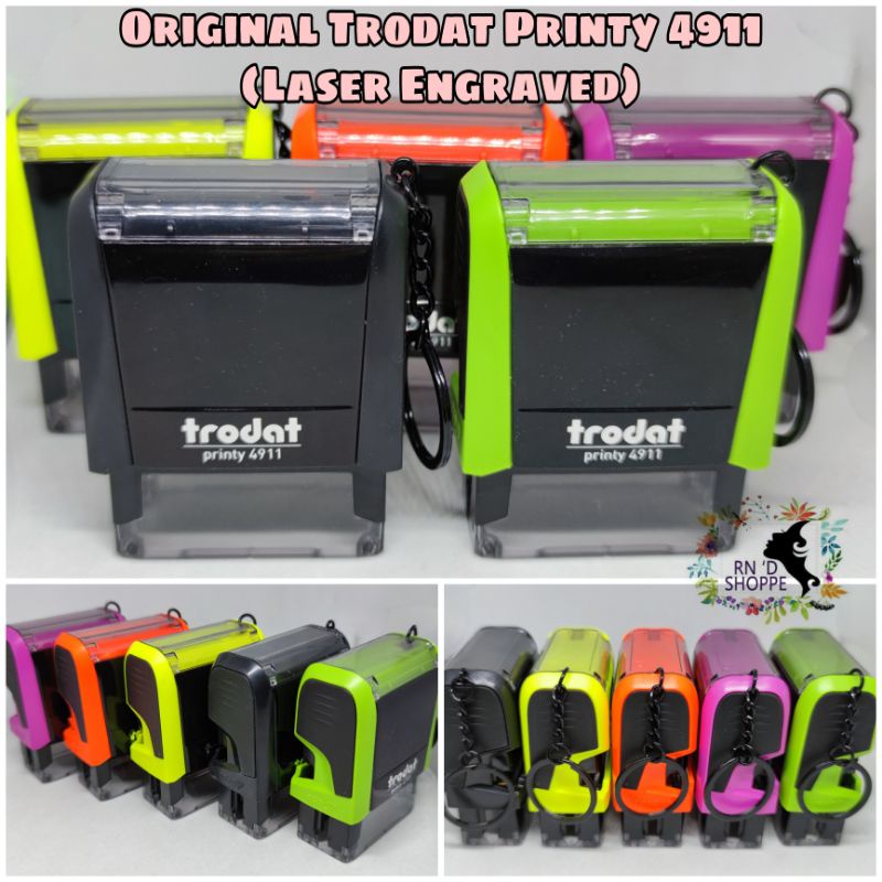 Original Trodat Printy 4911 (Laser Engraved) | Shopee Philippines