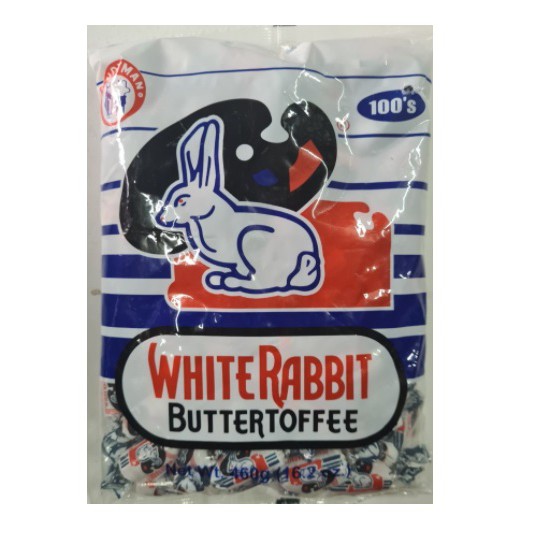 White Rabbit Butter Toffee Candy 25pcs/ 50pcs /100pcs | Shopee Philippines