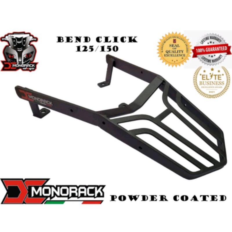 HONDA CLICK 125/150 NEW VERSION BEND TAPE AND OLD VERSION DC MONORACK ...