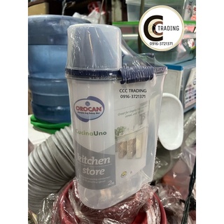 Orocan 2kg Cereal Container, Dog Food Storage, Rice Box, Dry Food ...