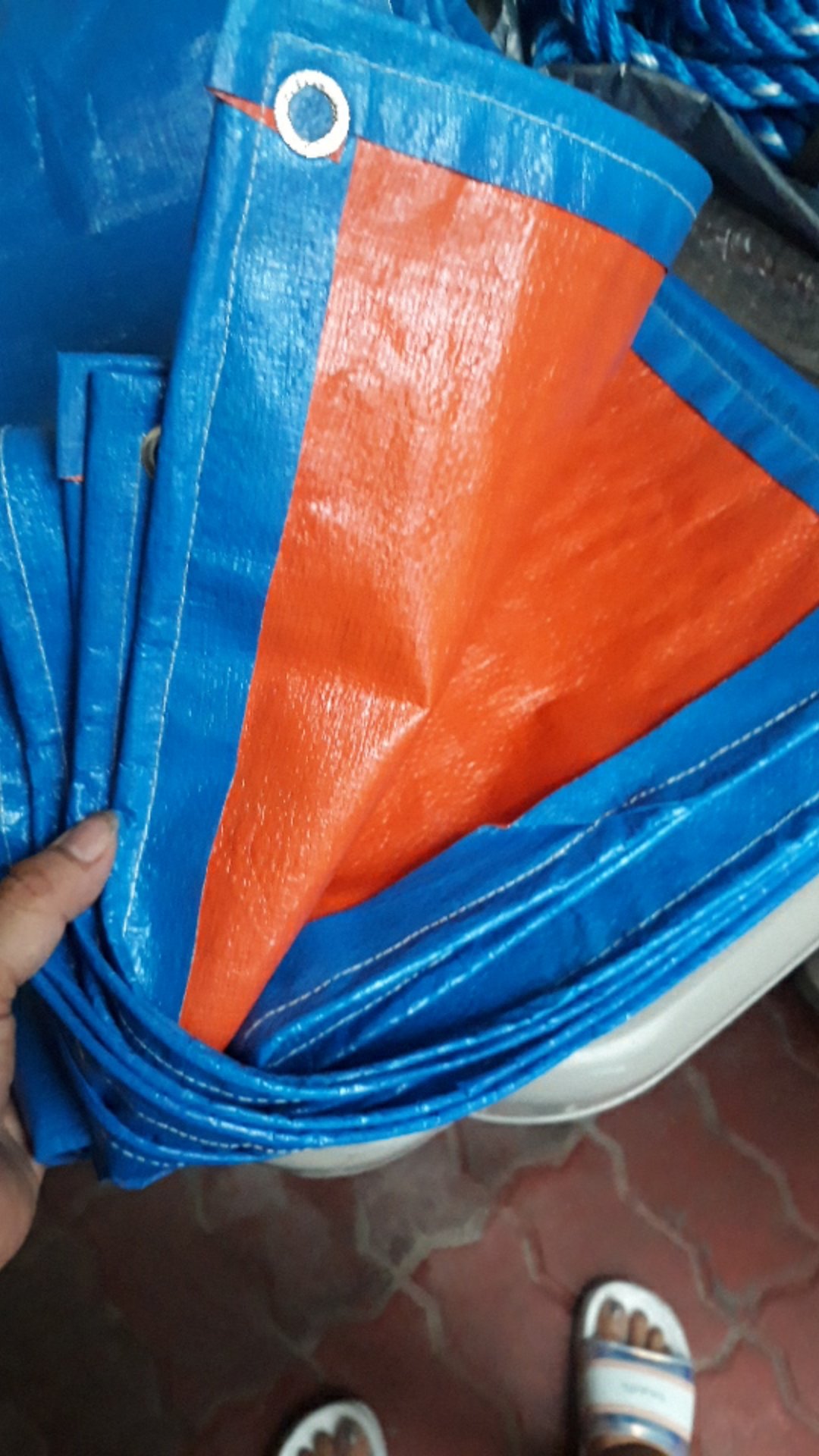 6ft x 8ft SUPER LAMINATED WATERPROOF Sackolin Truck Cover / Trapal ...