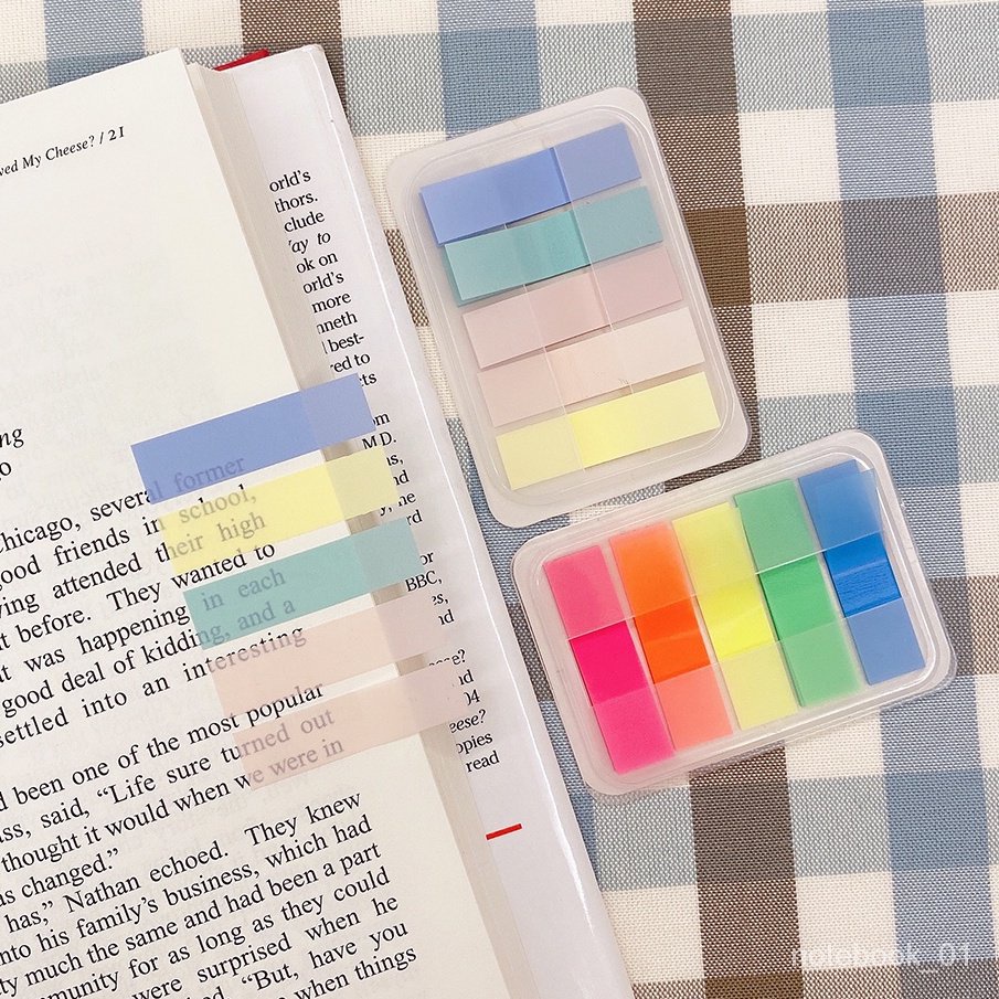 Annotation Sticky Notes Memo Morandi Transparent Sticky Notes Sign Here ...