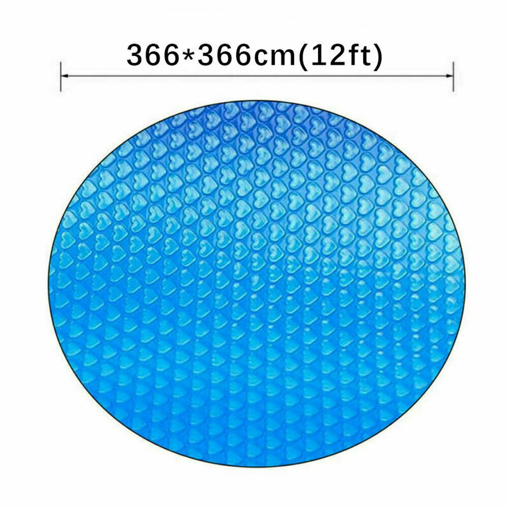 12FT Round Blue Pools Solar Cover Sheet For Above Ground Swimming Pool ...
