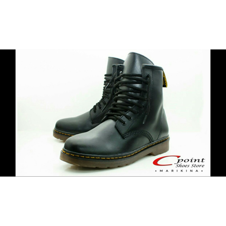CPoint Unisex Denmark Boots Black | Shopee Philippines