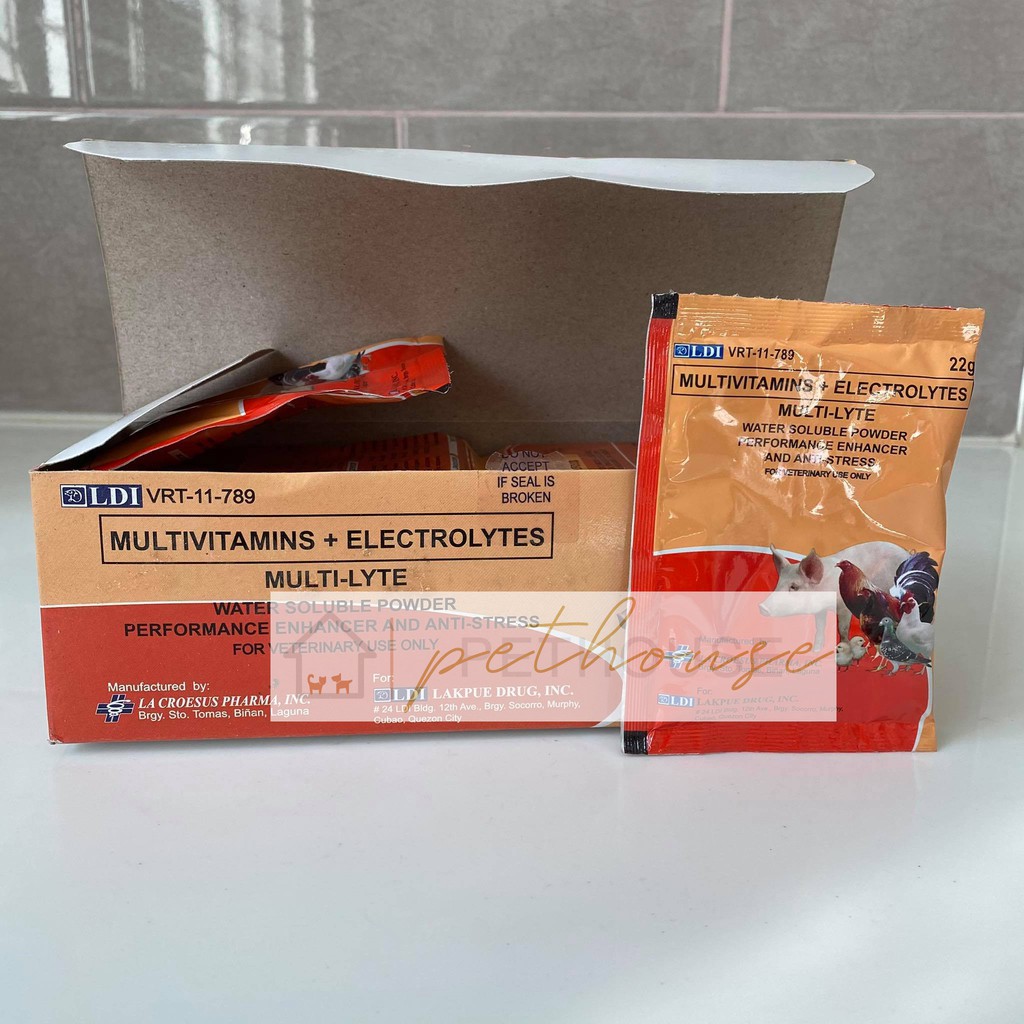 Multi-Lyte Water Soluble Powder (sold by sachet) | Shopee Philippines