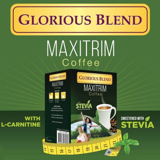 Glorious Blend Maxitrim Slimming Coffee 15g x 7 sachets (with L ...