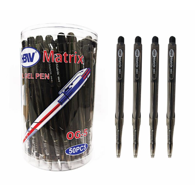 HBW Matrix Ballpen (Black) | Shopee Philippines