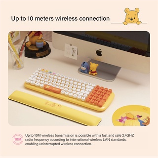 Disney Winnie the Pooh Wireless Keyboard & Mouse | Shopee Philippines