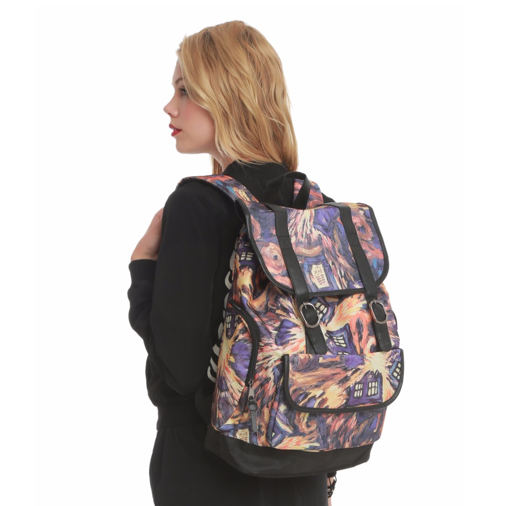 Doctor WHO Exploding TARDIS Slouch Backpack | Shopee Philippines