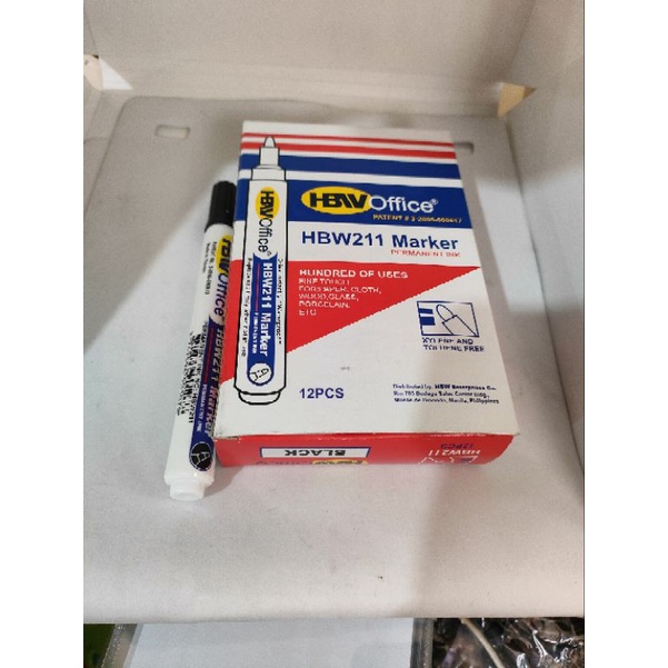 HBW Pentelpen Pentel Pen Permanent Marker / Permanent Ink by box ...