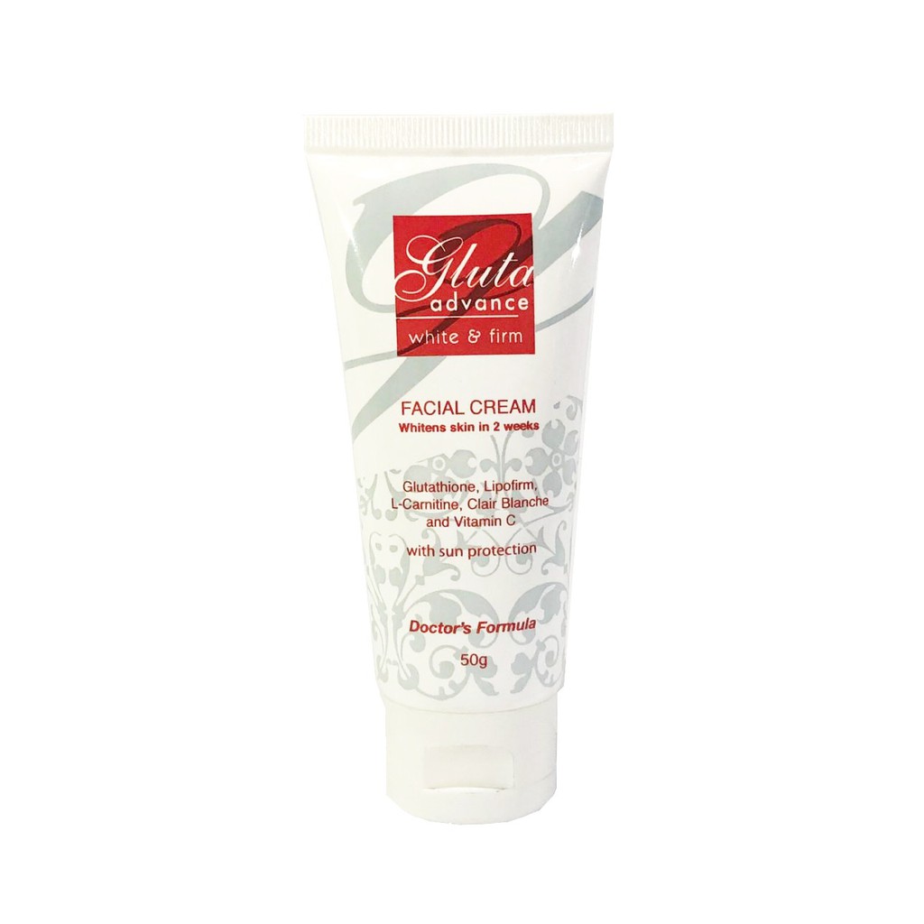 Gluta Advance White & Firm Facial Cream 50g | Shopee Philippines