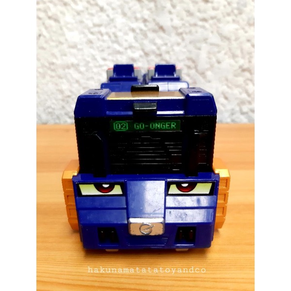 Power rangers super sentai Go-onger Bus Engine bandai dx | Shopee ...