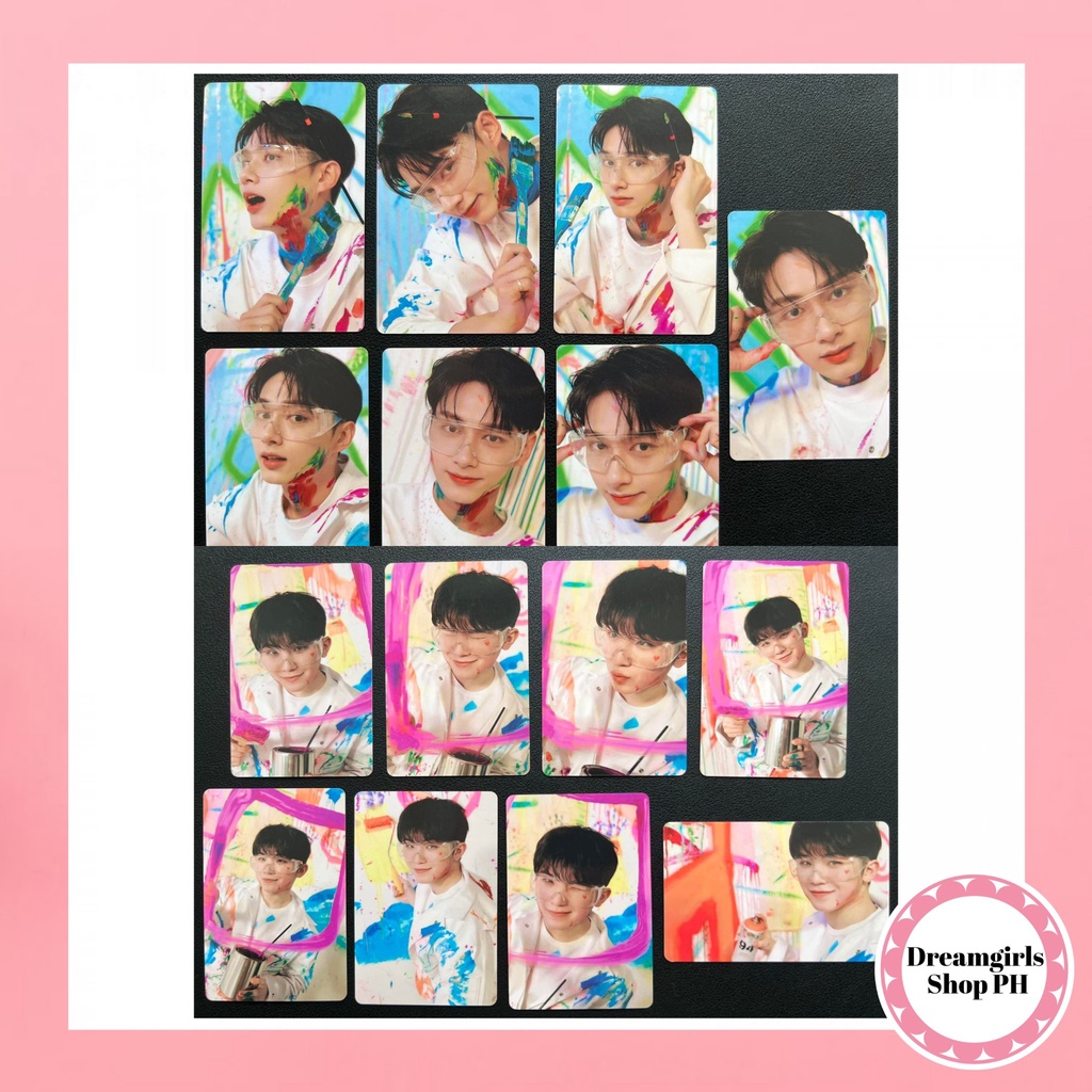 SEVENTEEN Face The Sun 4th Album Carat Ver Official PC Photocards Jun Woozi | Shopee Philippines