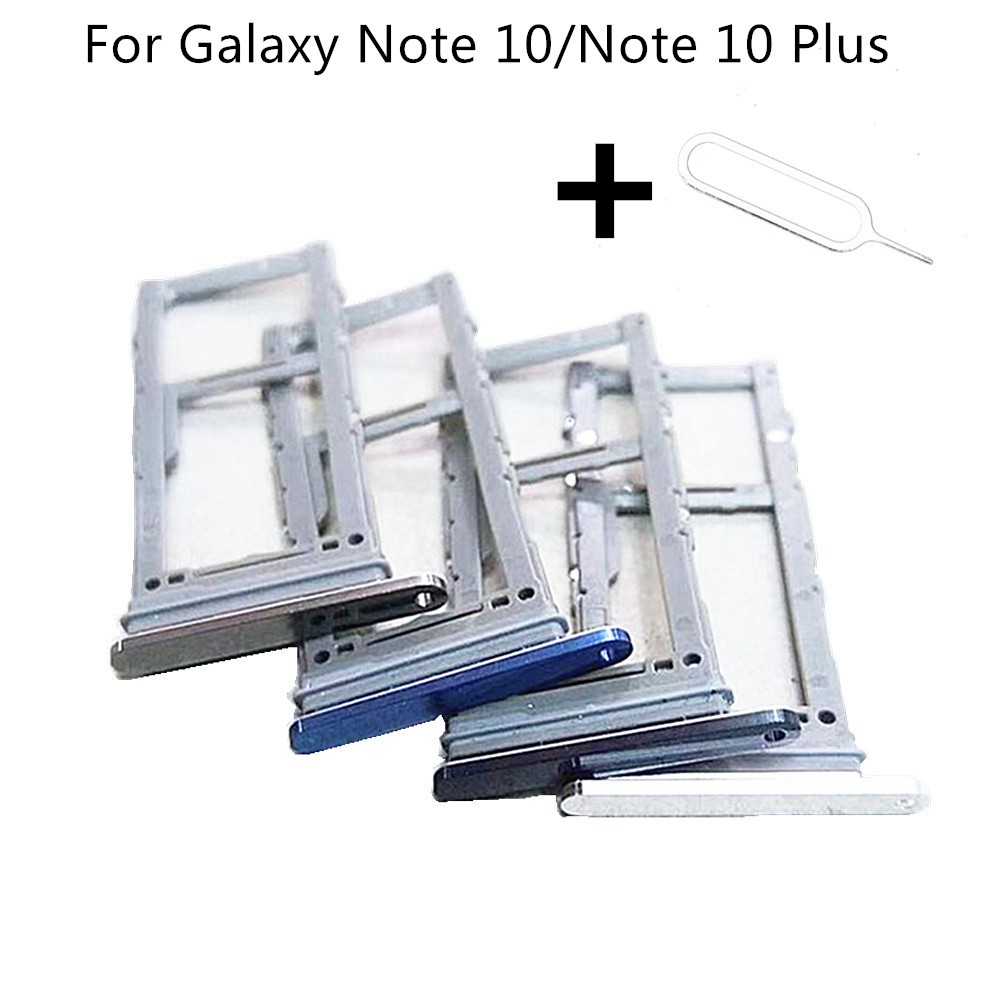 For Samsung Galaxy Note 10 / Note 10 Plus Dual Single SIM Card Tray ...
