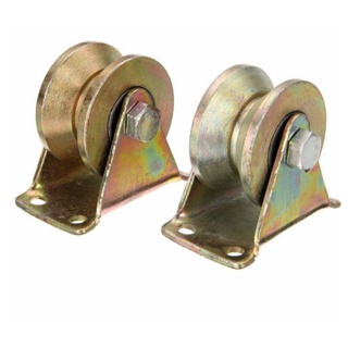 2 in 1 V groove sliding gate track roller Sliding gate double roller ...